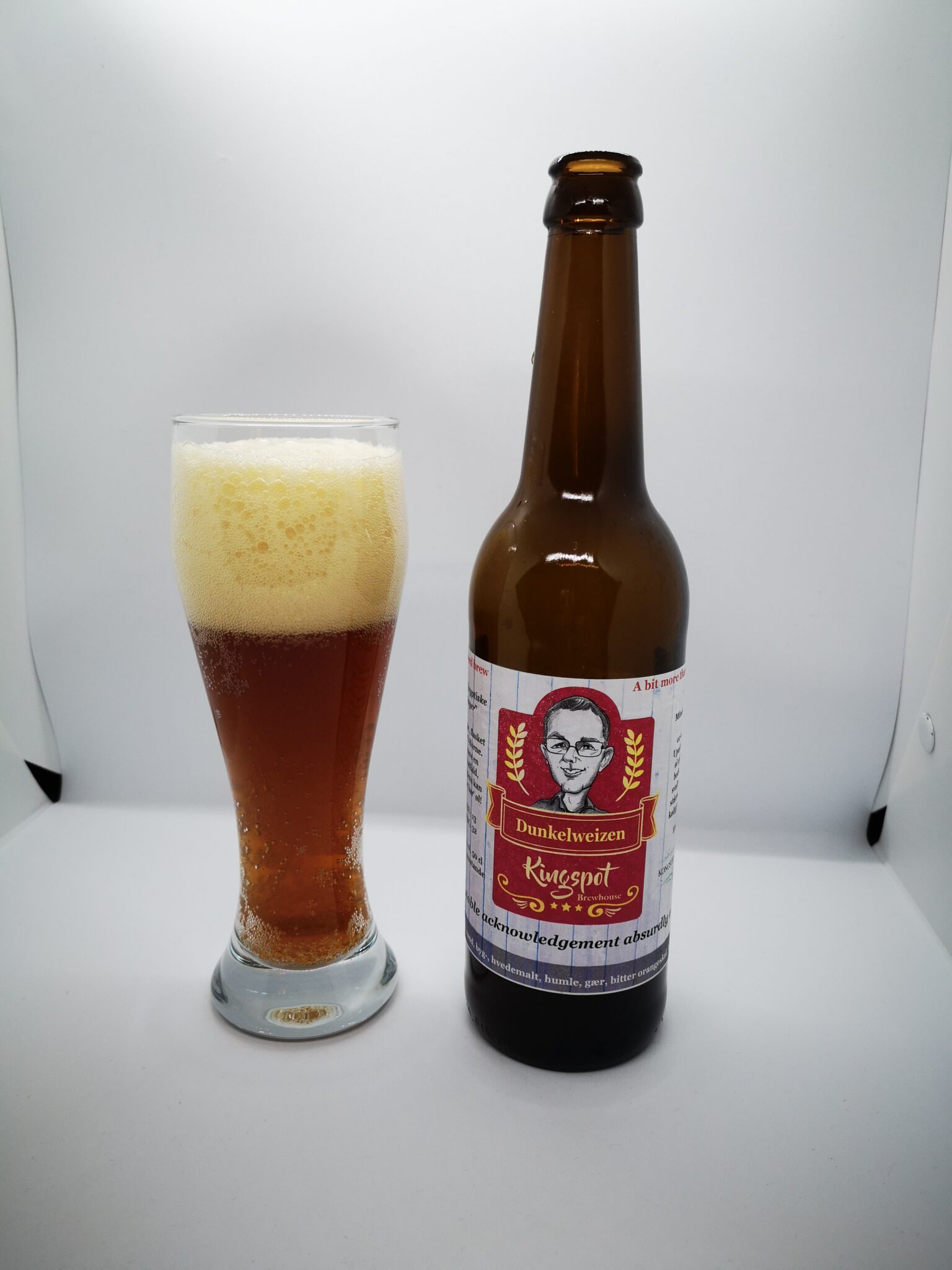 Dunkelweizen – 50 cl – KONGSTED HJEMMEBRYG